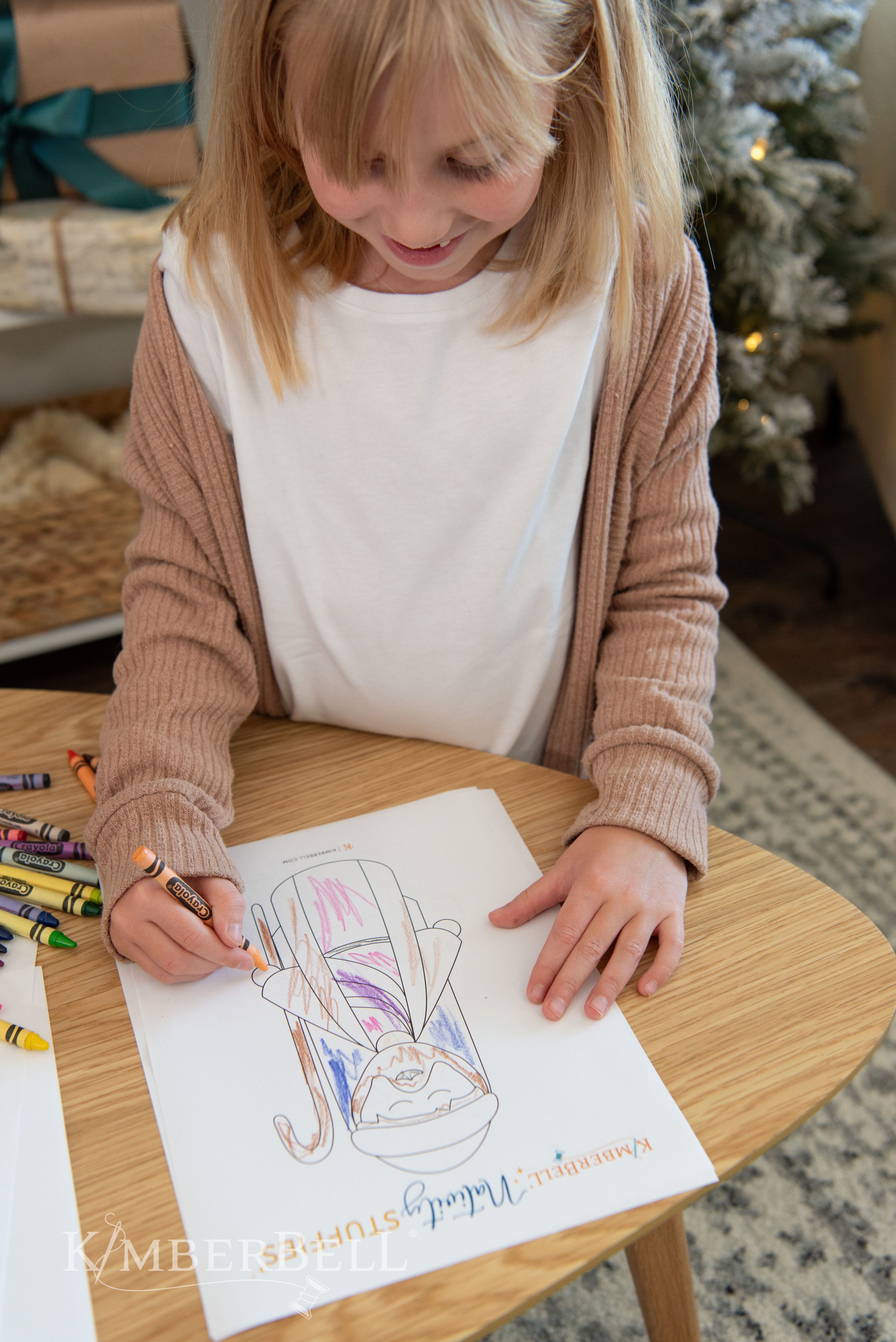 Kimberbell Nativity Projects (Plus FREE Coloring Pages)