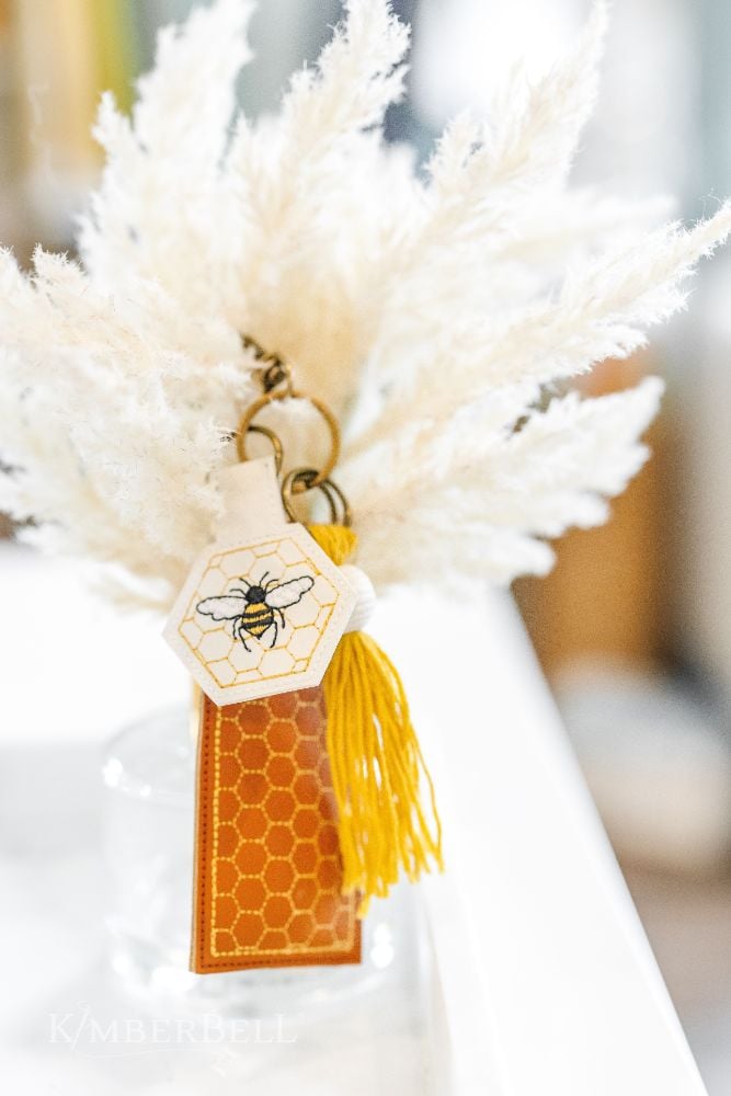 Create a Sweet Keychain with Our What's the Buzz Embellishment Kit ...