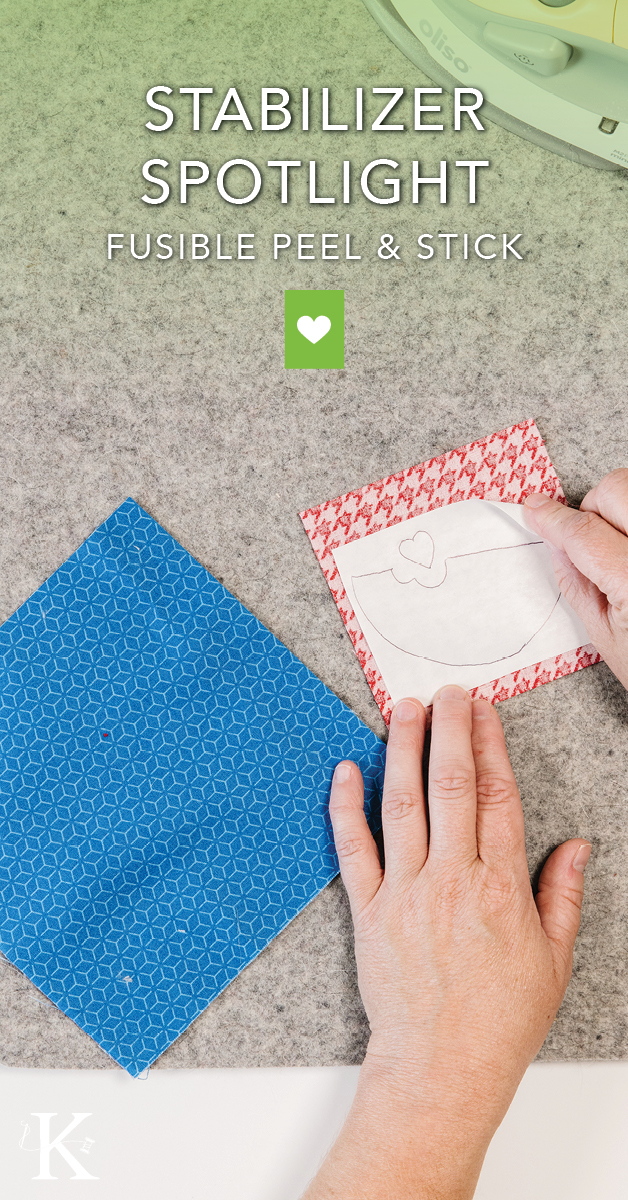 Stabilizer Spotlight: Fusible Peel & Stick – Kimberbell