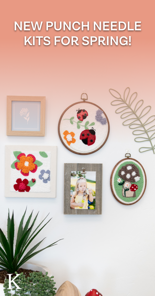 New Punch Needle Kits for Spring! – Kimberbell