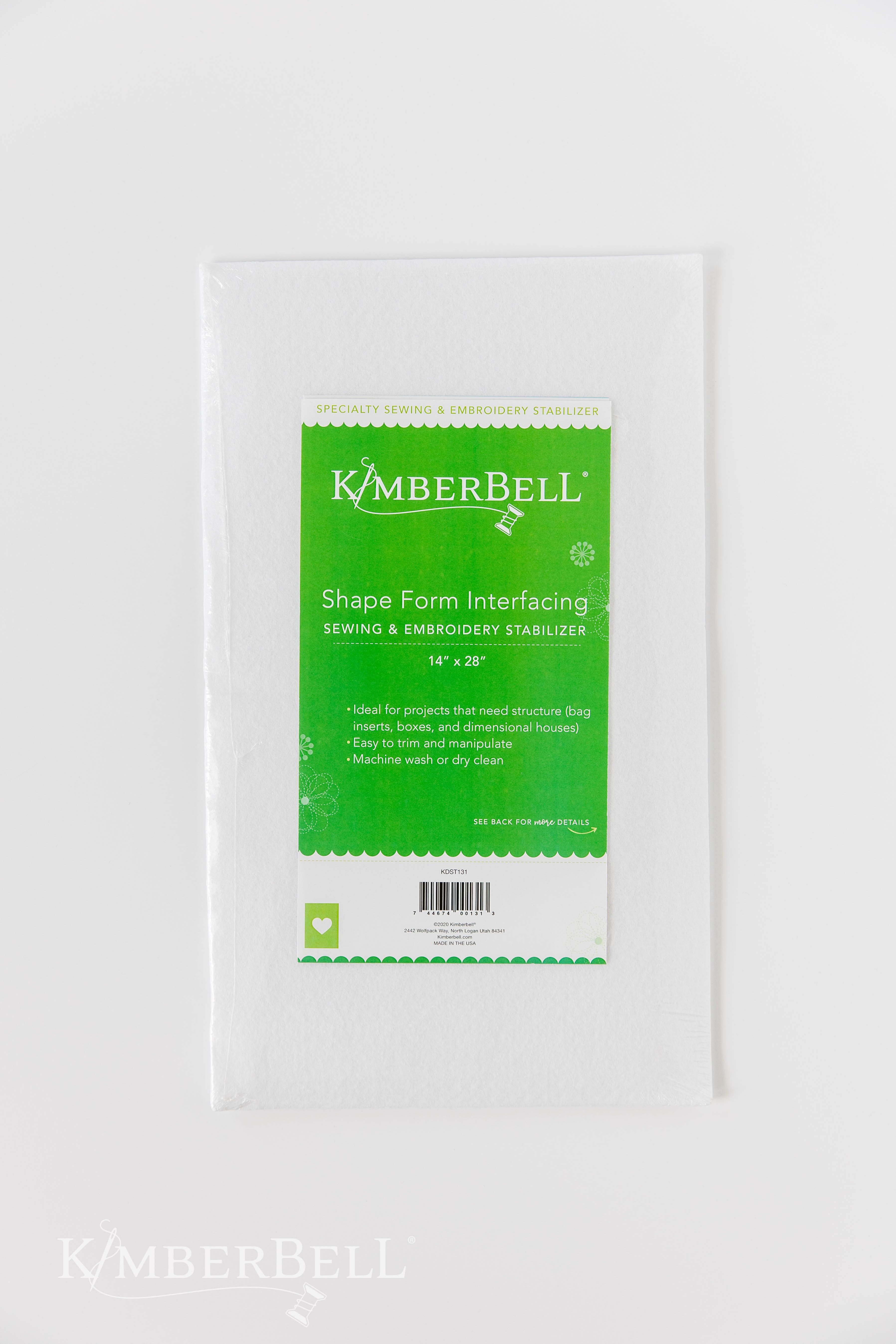 Stabilizer Spotlight: Shape Form Interfacing – Kimberbell