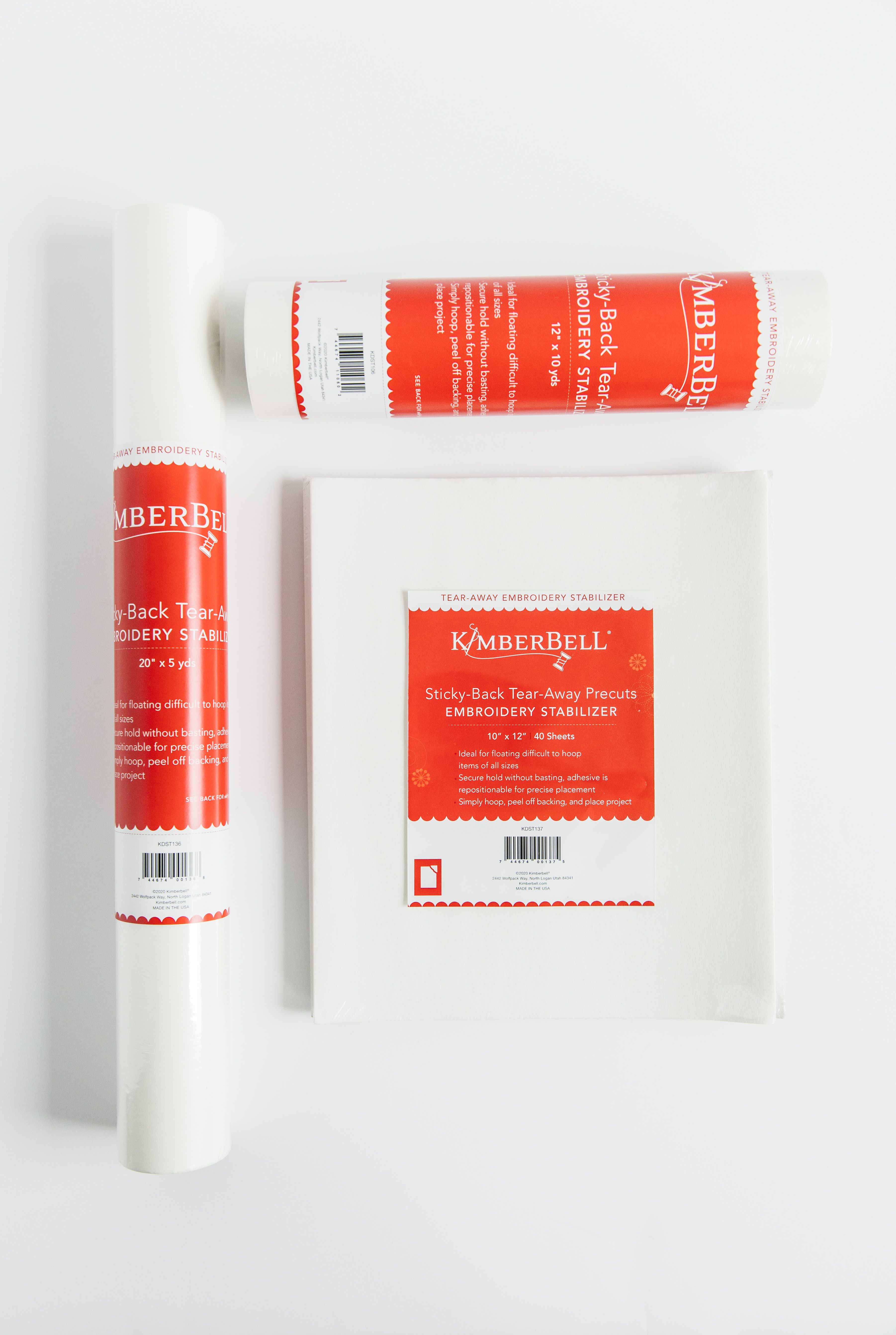 Stabilizer Spotlight: Sticky-Back Tear-Away – Kimberbell