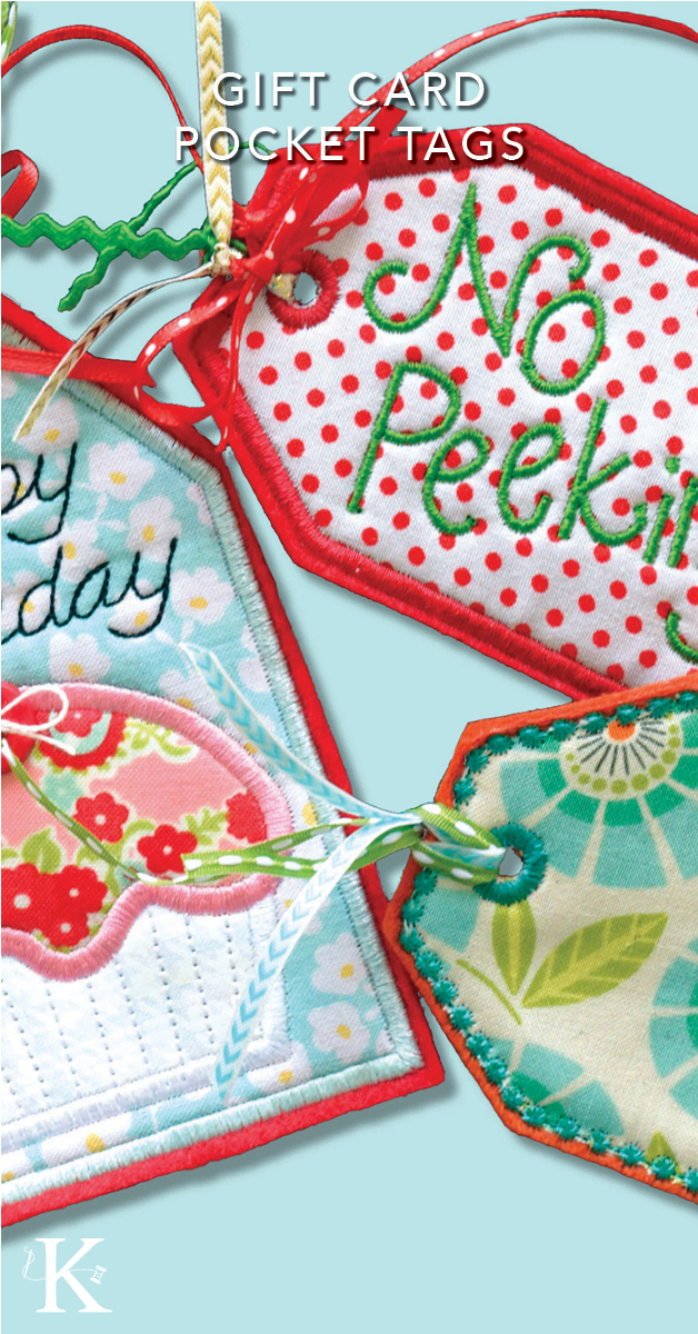 New Vault Release! Gift Card Pocket Tags – Kimberbell